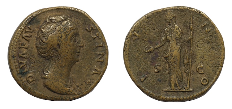 Faustina Senior Dupondius Rome - colonialcollectables buying and ...
