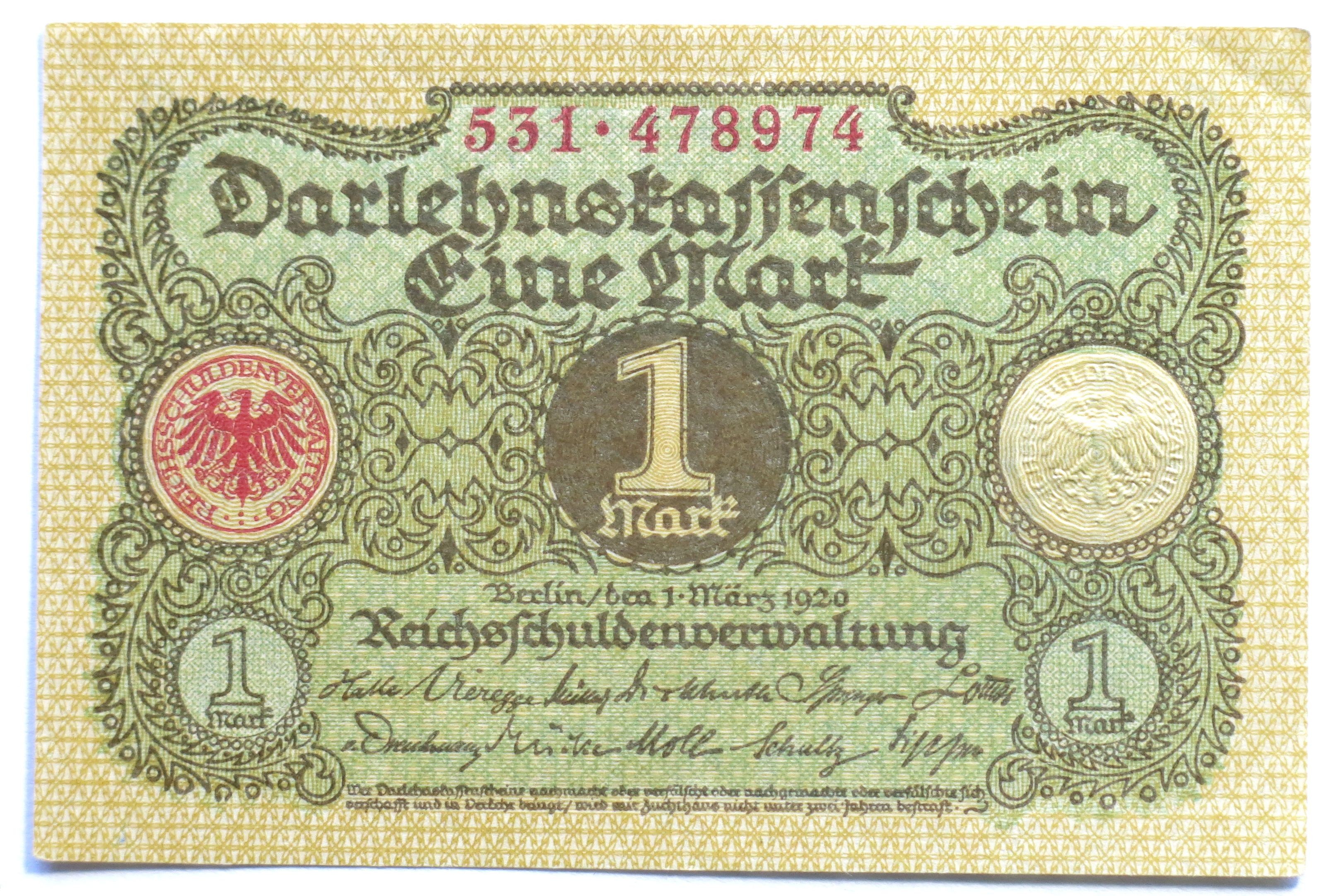 German Banknotes - colonialcollectables buying and selling coins medals ...