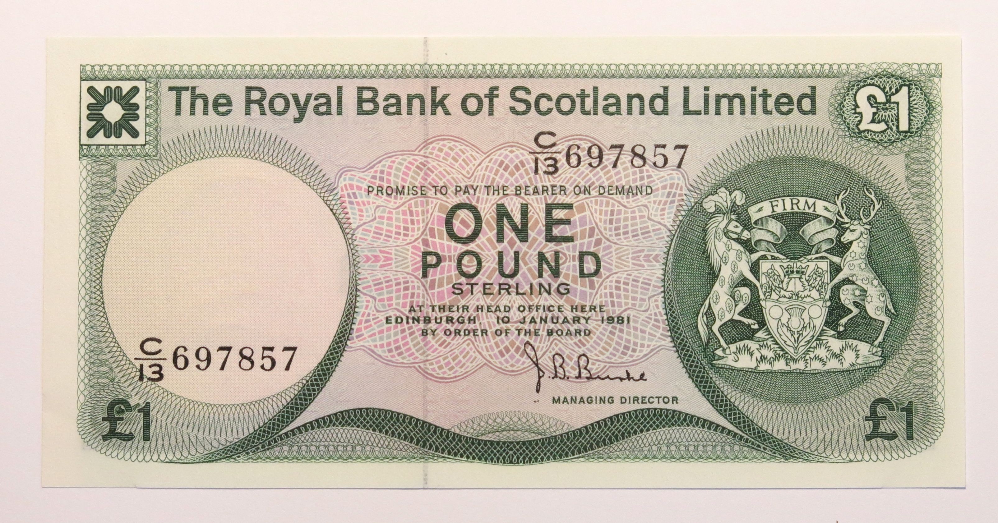Scotland Banknotes - colonialcollectables buying and selling coins ...