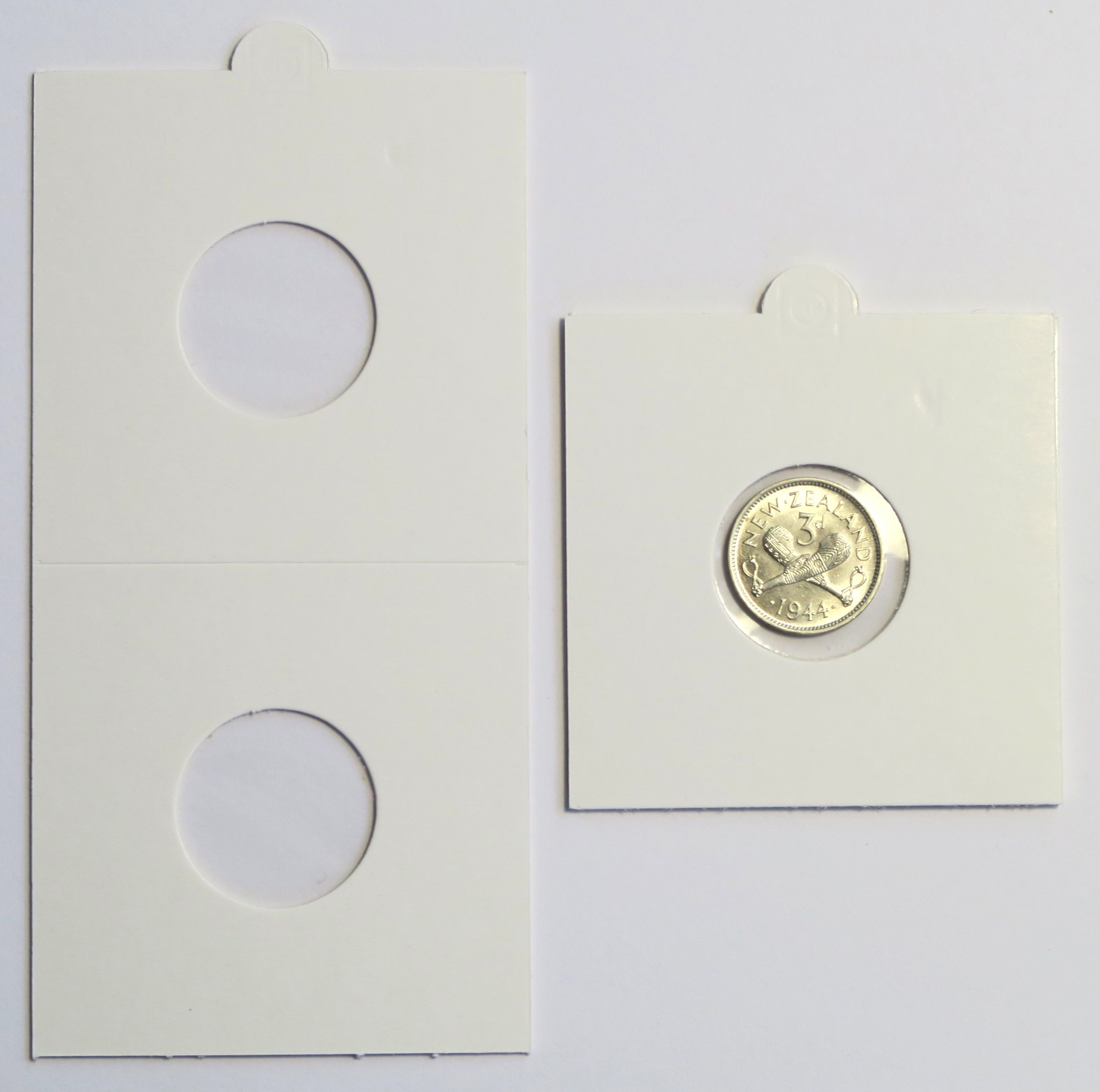 20mm Adhesive Coin Holders - colonialcollectables buying and selling ...