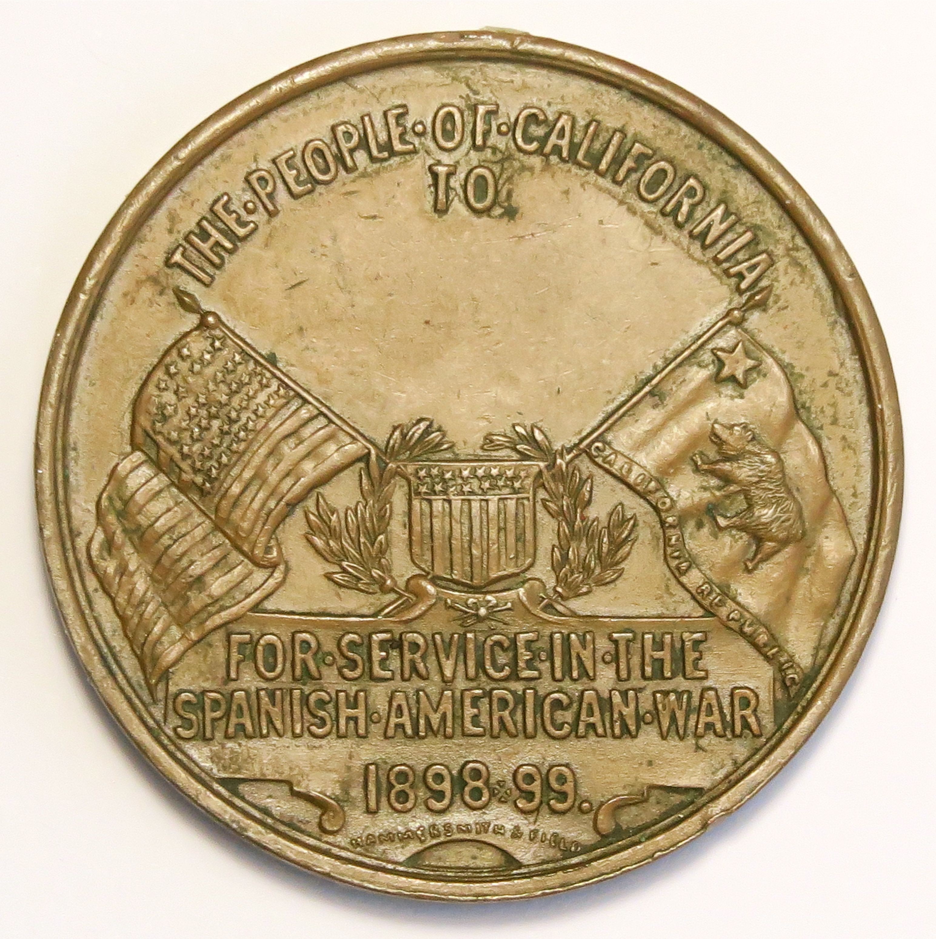 California Volunteers Medal - colonialcollectables buying and selling ...