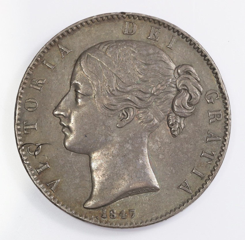 1847 Crown XI. - colonialcollectables buying and selling coins medals ...
