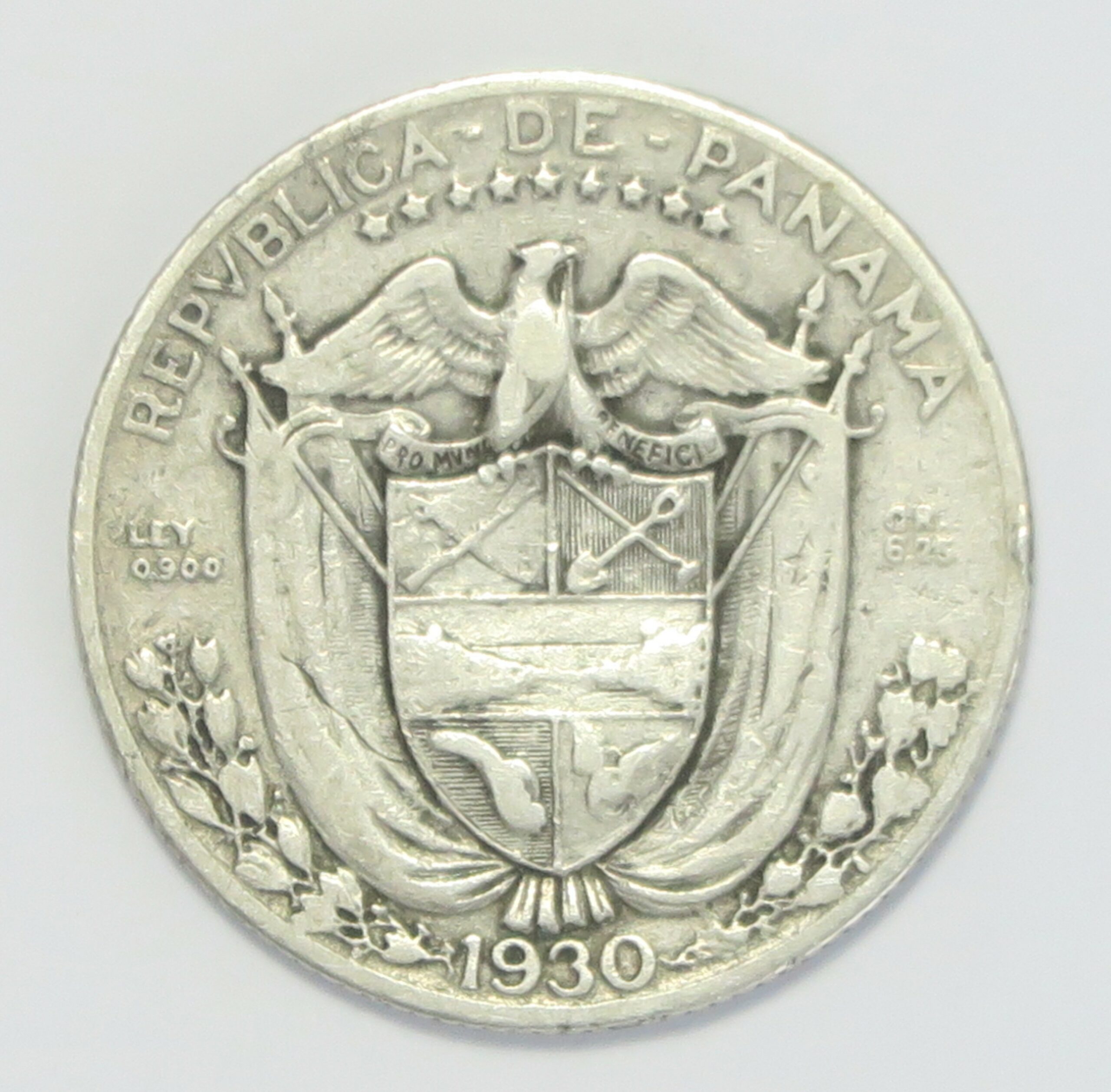 Panama 1/4 Balboa 1930 - colonialcollectables buying and selling coins ...
