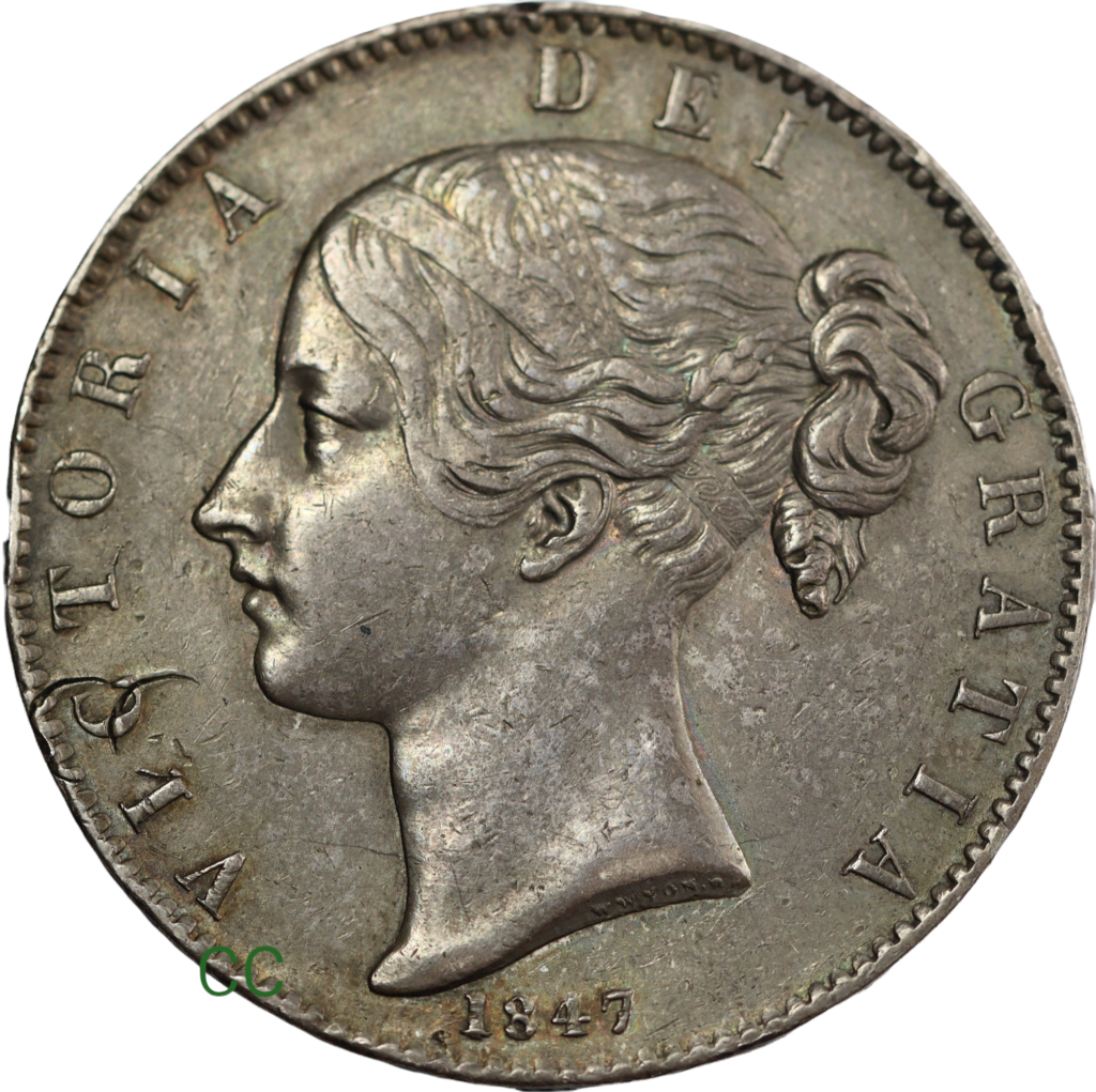 1847 Crown XI. - colonialcollectables buying and selling coins medals ...