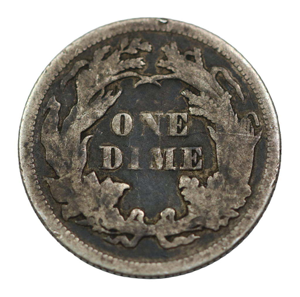 Seated Liberty Dime 1873 - colonialcollectables buying and selling ...