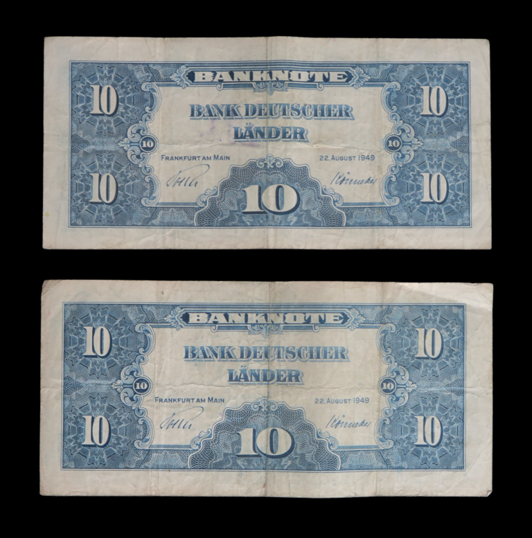 10 Deutsche Marks 1949. - colonialcollectables buying and selling coins ...