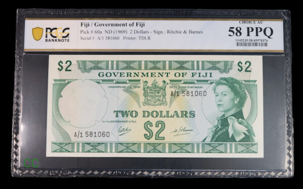Fiji Two Dollars 1968. - colonialcollectables buying and selling coins ...