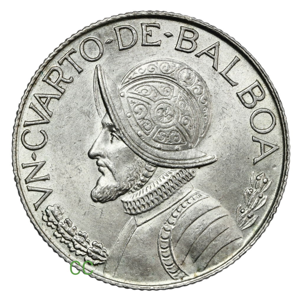 Panama, Quarter Balboa 1962, Strong luster, 0.900 Silver ...