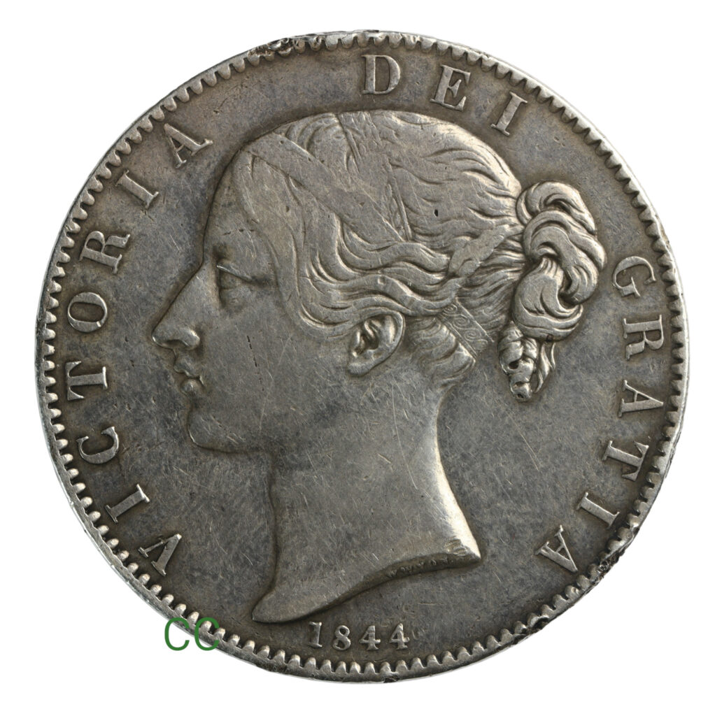 Queen Victoria Crown 1844. Cinquefoil stops. - colonialcollectables ...