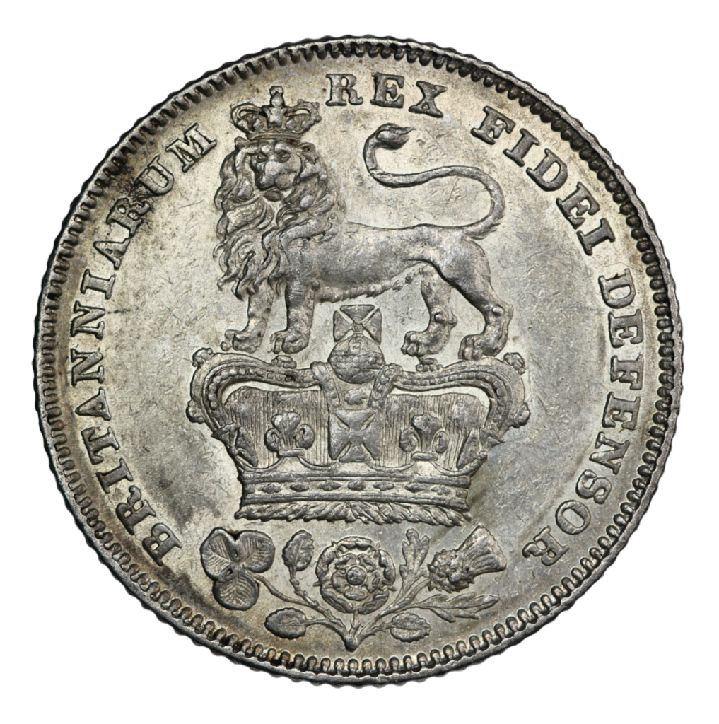 George IV, 1826 Sixpence, EF - colonialcollectables buying and selling ...