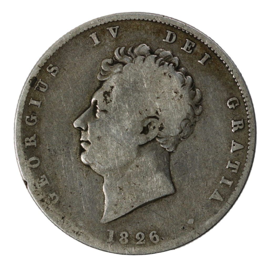 George IV, 1826 Halfcrown - colonialcollectables buying and selling ...