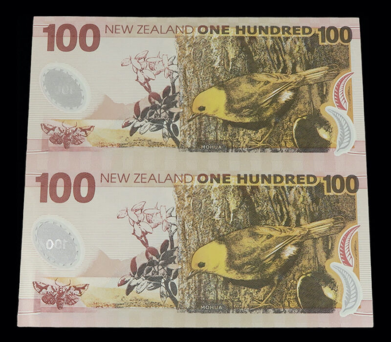 $100 Uncut pair AA99, First prefixes. - colonialcollectables buying and ...