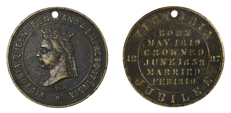 Queen Victoria's Jubilee 1887 - colonialcollectables buying and selling ...