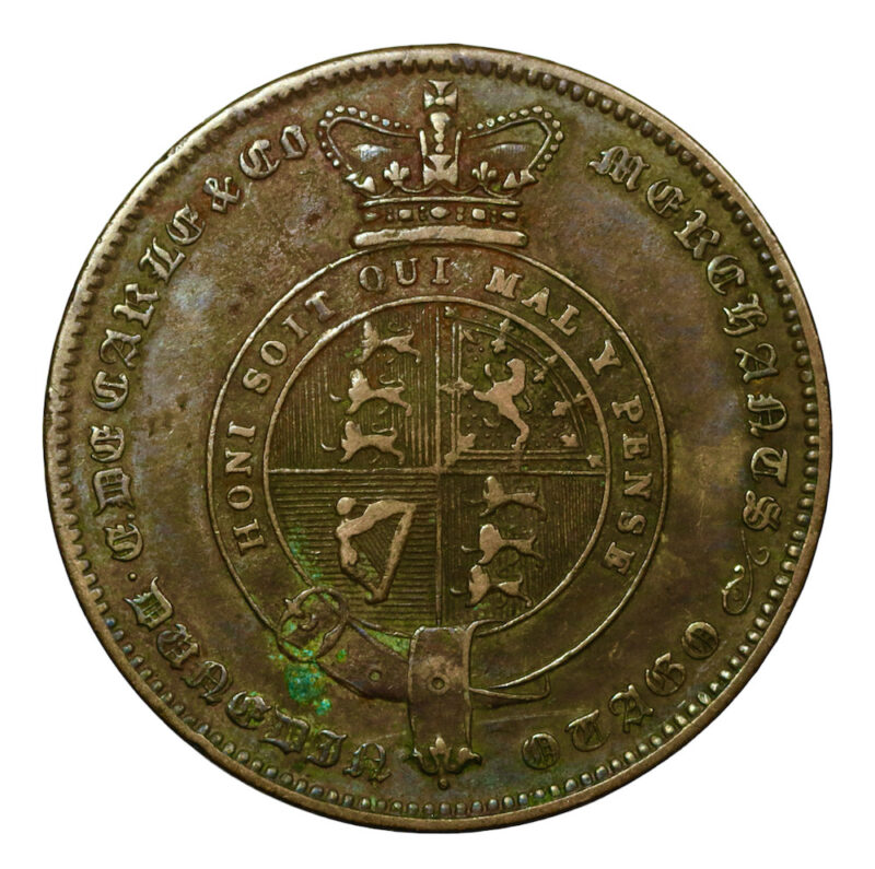 E & Co. De Carle, Penny Token 1862 - colonialcollectables buying and ...