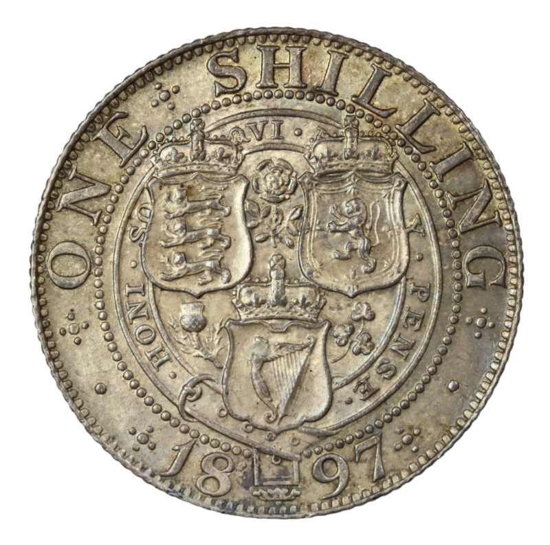 Old veiled bust Shilling 1897. - colonialcollectables buying and ...