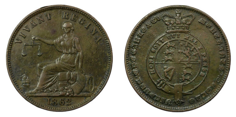 E. De Carle & Co, Trade token 1862 - colonialcollectables buying and ...