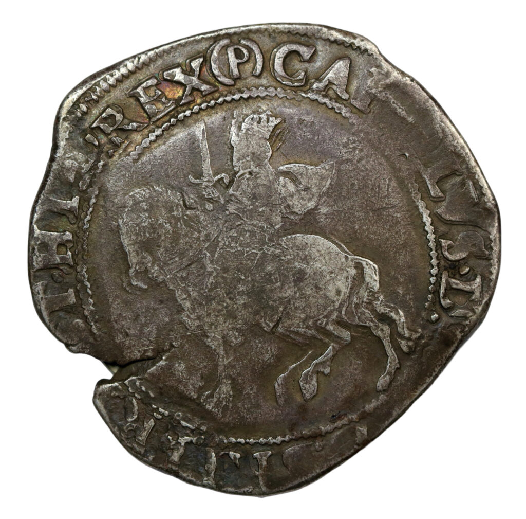 Charles I, 1643-4 Halfcrown. English Civil War Issue ...
