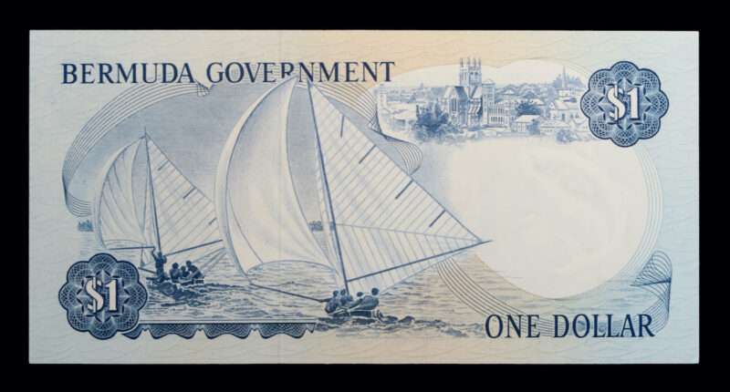 Bermuda One Dollar 1970. - colonialcollectables buying and selling ...