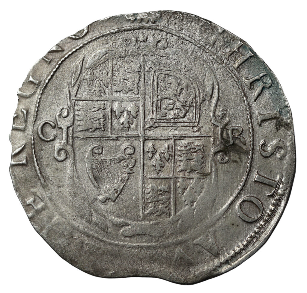Charles I, 1633-4 Shilling. Tower mint, under the King ...
