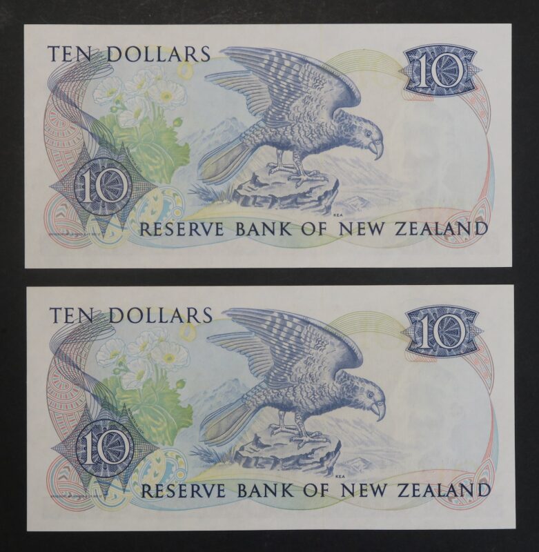 Ten Dollars pair NYN, Unc. - colonialcollectables buying and selling ...