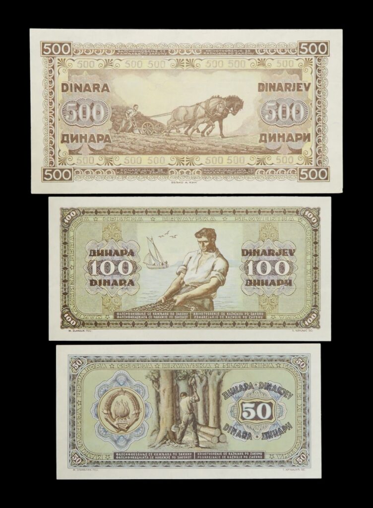 Yugoslavia 1946 banknotes - colonialcollectables buying and selling ...