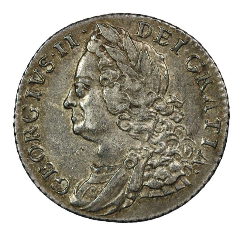 George II, 1758 Shilling gVF - colonialcollectables buying and selling ...