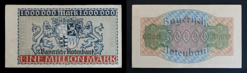 Bavarian Banknotes, MÜNCHEN 1923 issues. - colonialcollectables buying ...