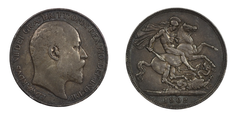 Edward VII, 1902 Crown. Sold. - colonialcollectables buying and selling ...