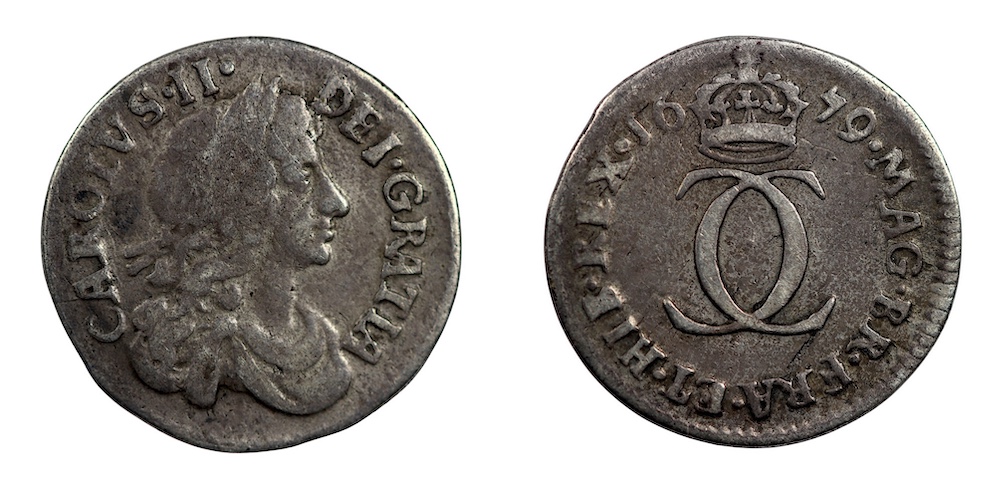 Charles II, 1679 Maundy Twopence. - colonialcollectables buying and ...